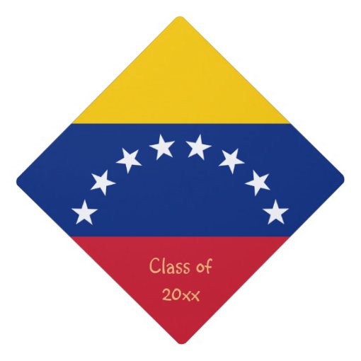 Venezuela & Venezuelan Flag - Students /University Graduation Cap ...