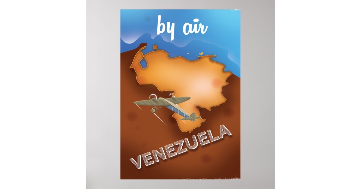venezuela vintage travel poster | Zazzle