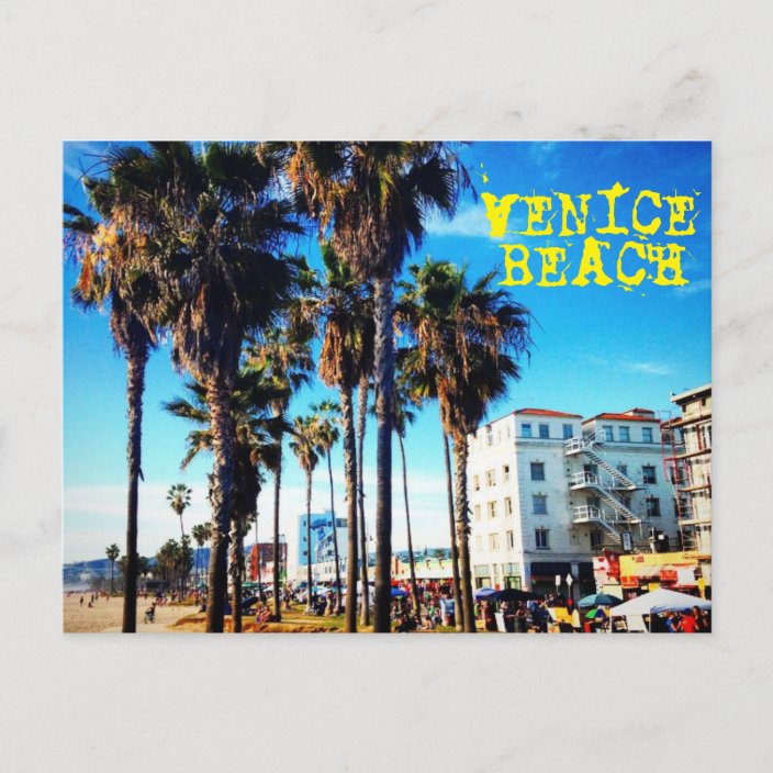 VENICE BEACH POSTCARD | Zazzle.com