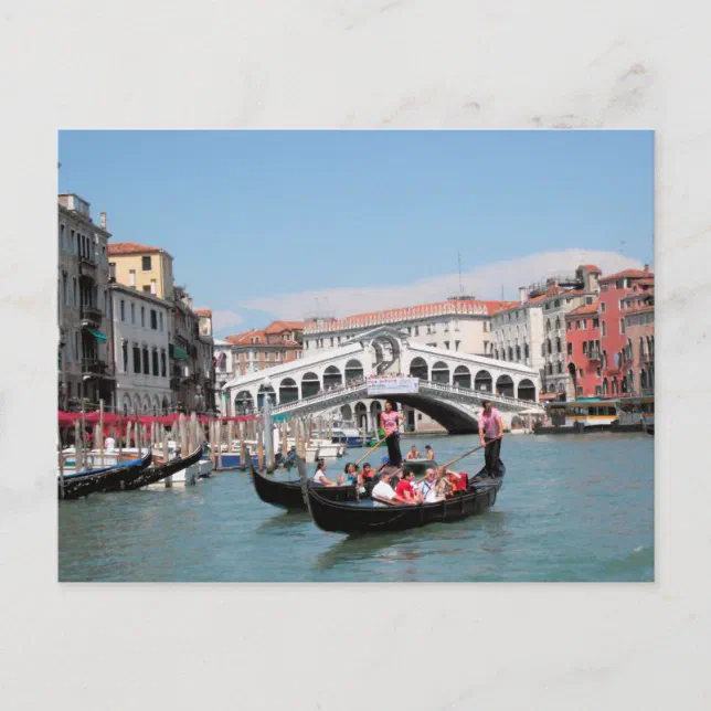 Venice Canal Postcard | Zazzle