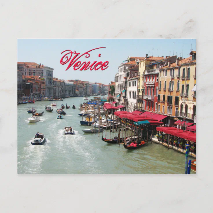 Venice, Italy Postcard | Zazzle