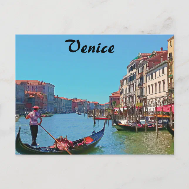 Venice Post Card | Zazzle