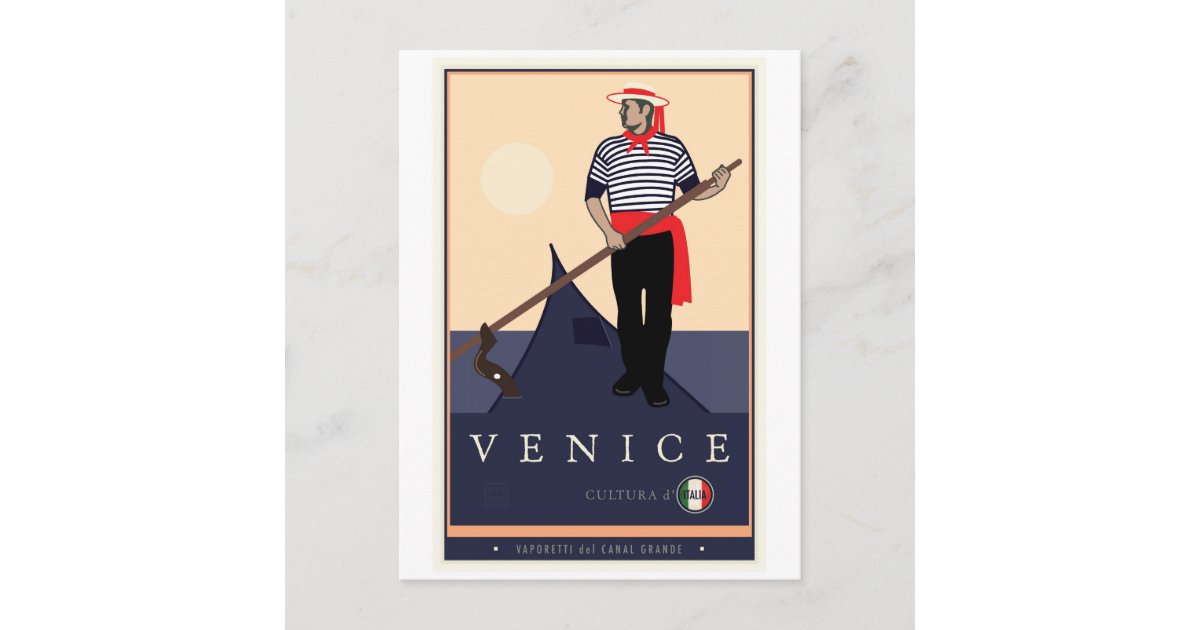 Venice Postcard | Zazzle