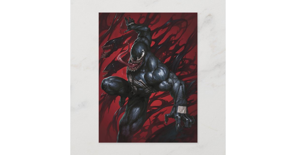 Venom Flow of Tendrils Postcard | Zazzle