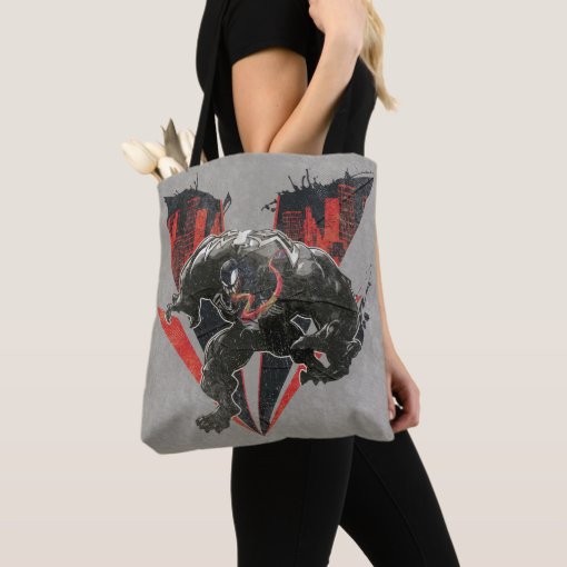 Venom Ink And Grunge Tote Bag | Zazzle