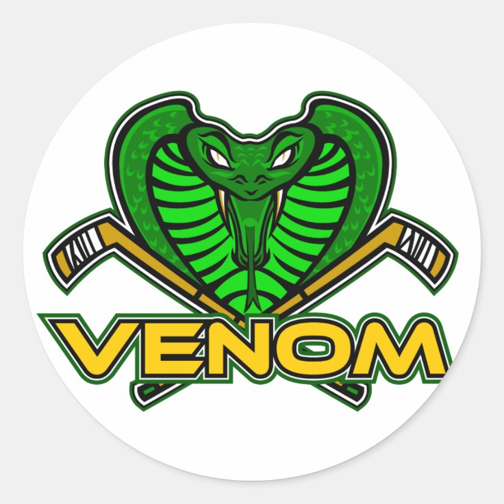 Venom Logo Sticker | Zazzle