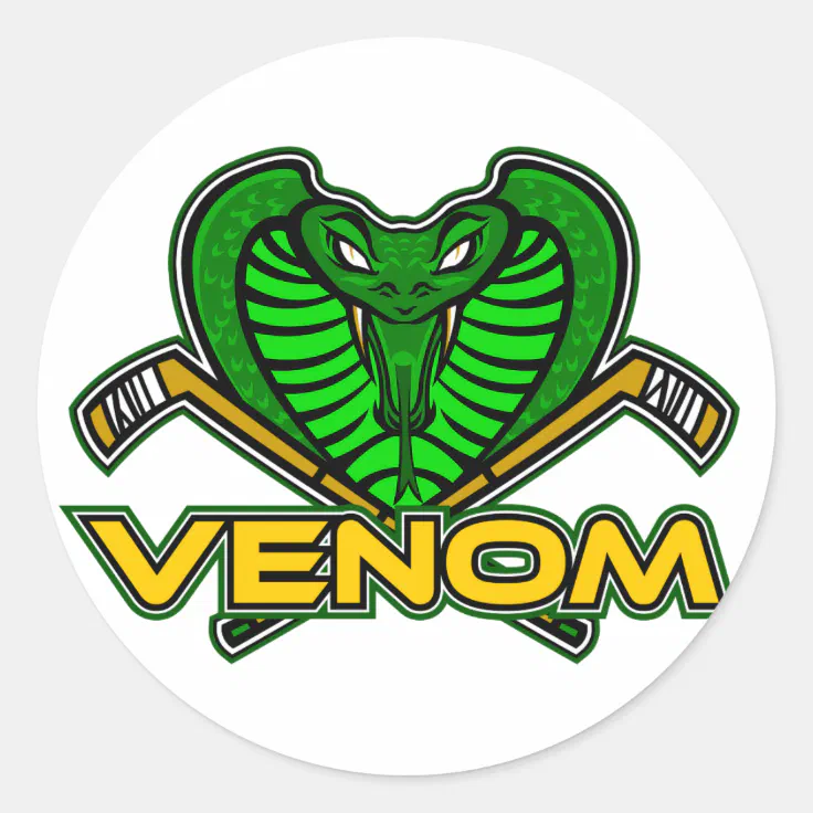 Venom Logo Sticker | Zazzle