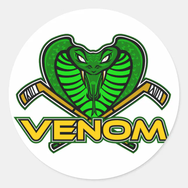 Venom Logo Sticker | Zazzle