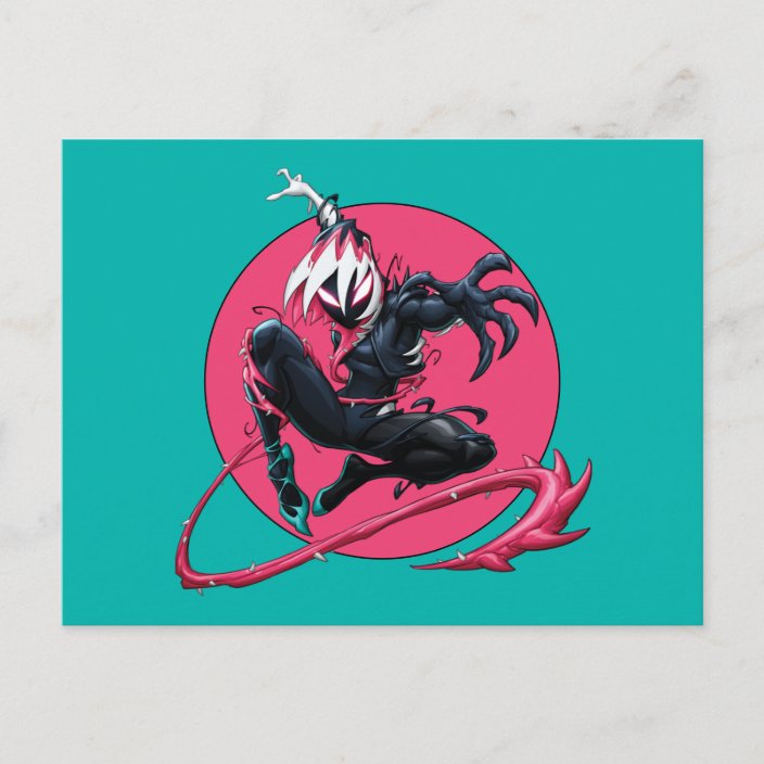 Venomized Ghost-Spider Postcard | Zazzle.com