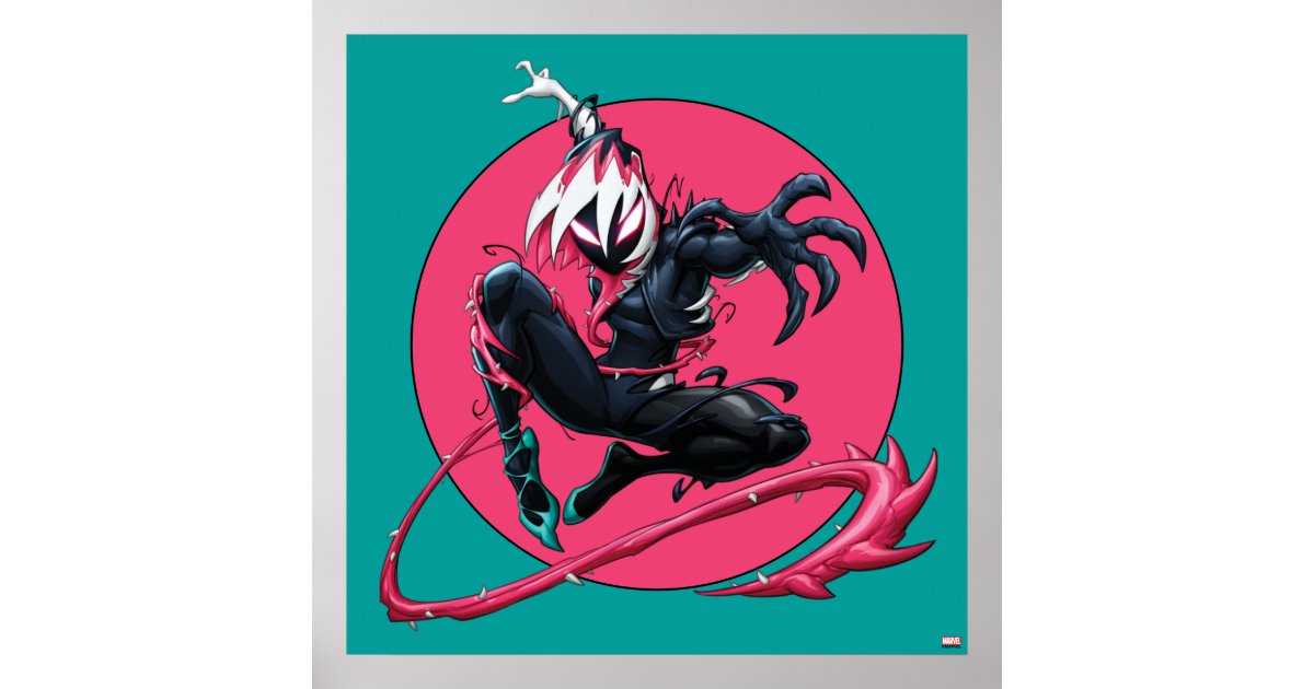 Venomized Ghost-Spider Poster | Zazzle