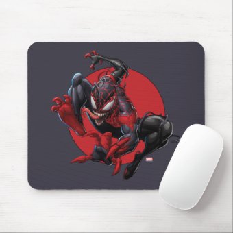 Venomized Spider-Man Miles Morales Mouse Pad | Zazzle