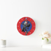 Venomized Spider-Man Peter Parker Round Clock | Zazzle