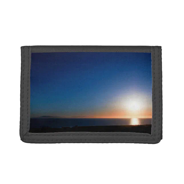 Ventura Sunset Tri-fold Wallet | Zazzle
