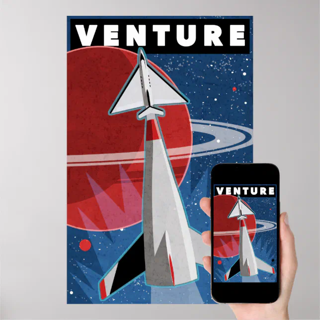 VENTURE POSTER | Zazzle