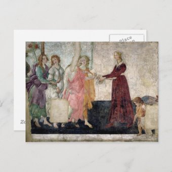 Venus and the Graces Postcard | Zazzle