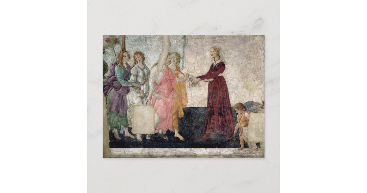 Venus and the Graces Postcard | Zazzle