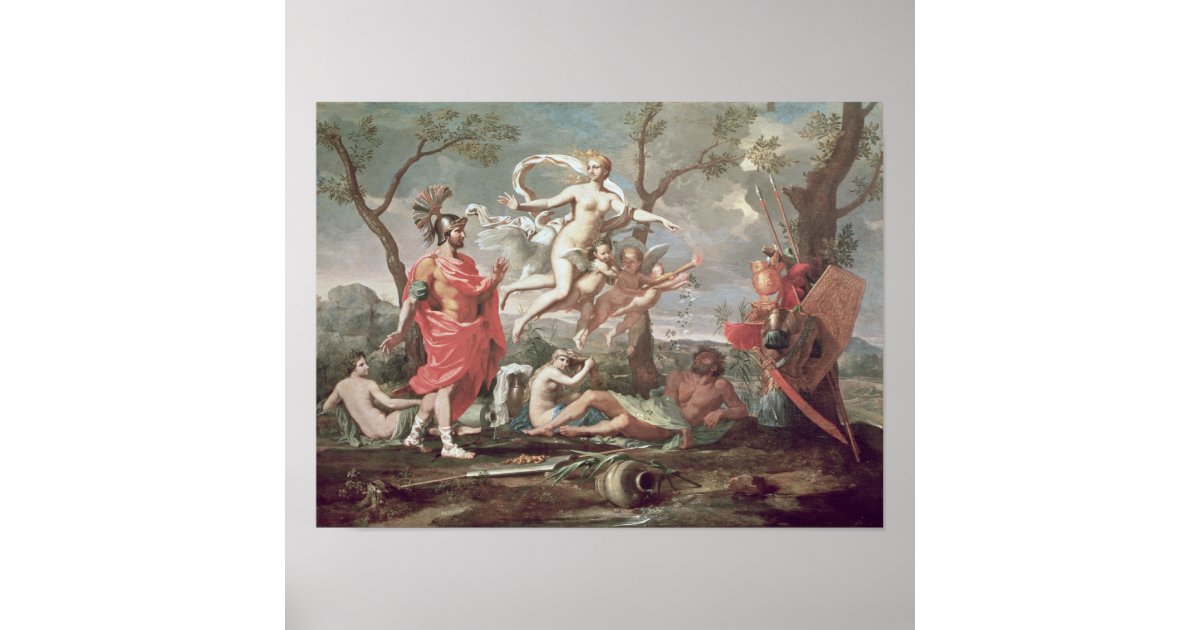 Venus Arming Aeneas, 1639 Poster | Zazzle