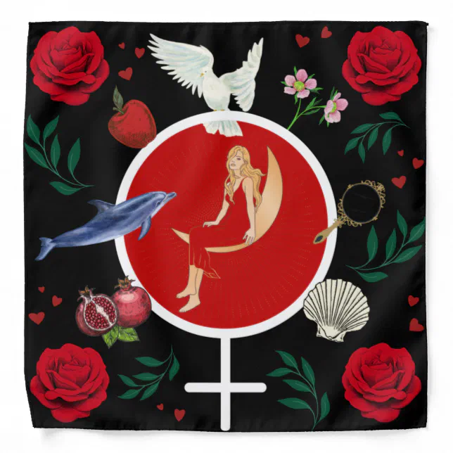 Venus Goddess Tarot/Altar Cloth Bandana | Zazzle