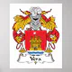 Vera Family Crest Poster | Zazzle