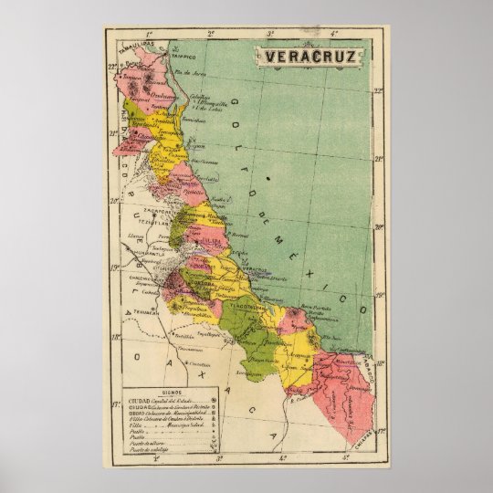 Veracruz, Mexico Poster | Zazzle.com