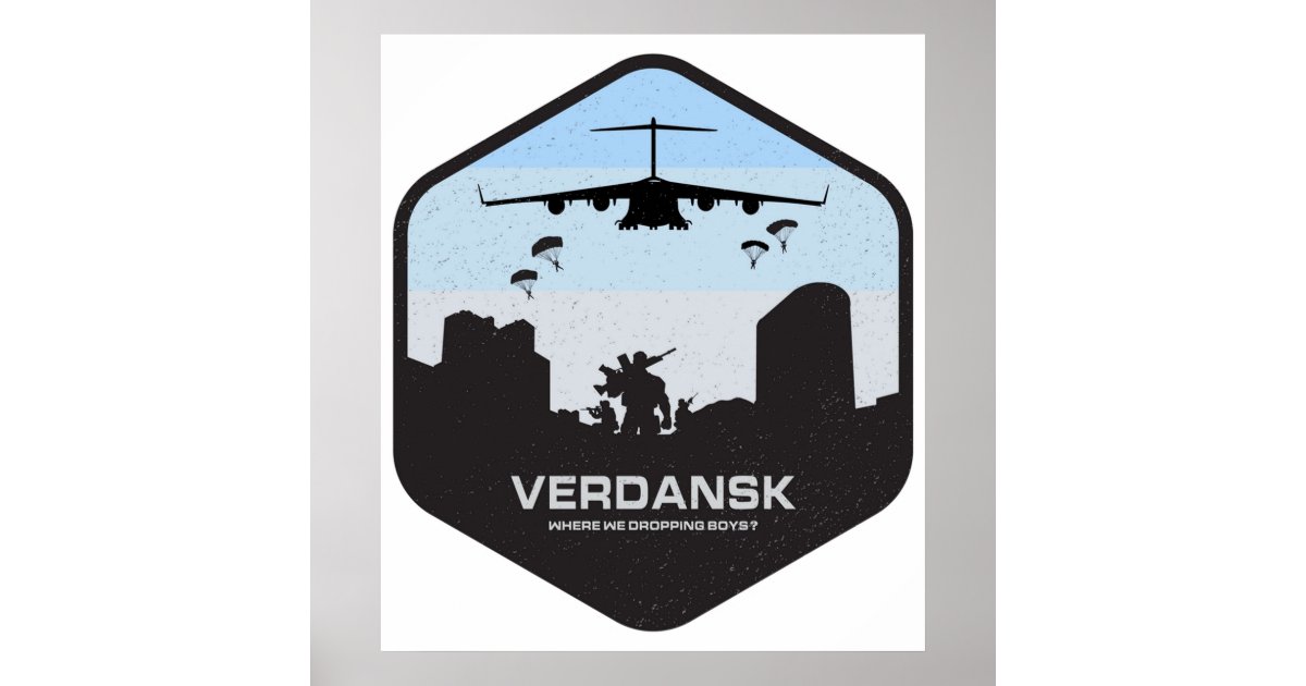 Verdansk Warzone Battle Royale Poster | Zazzle