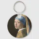 VERMEER Girl with a Pearl Earring Keychain | Zazzle