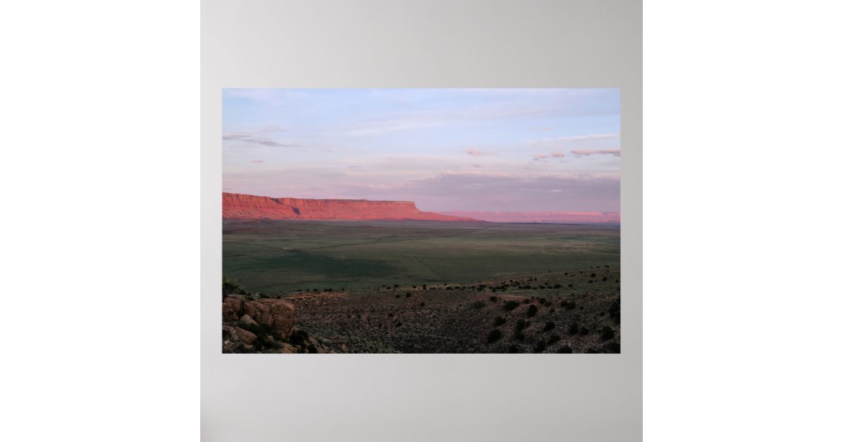 Vermillion Cliffs Poster | Zazzle