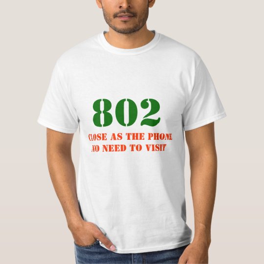 Vermont area Code 802 T Shirt Zazzle vermont-area-code-802-t-shirt-zazzle