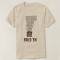 Vermont Long Trail Hiked T-Shirt (Brown Logo) | Zazzle