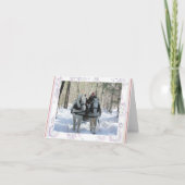 Vermont Winter Note Card | Zazzle