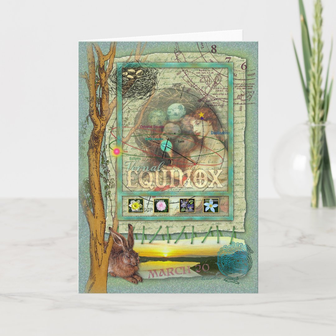 Vernal Equinox Card | Zazzle
