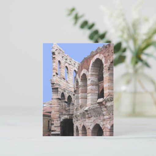 Verona Arena - Verona, Italy Postcard | Zazzle