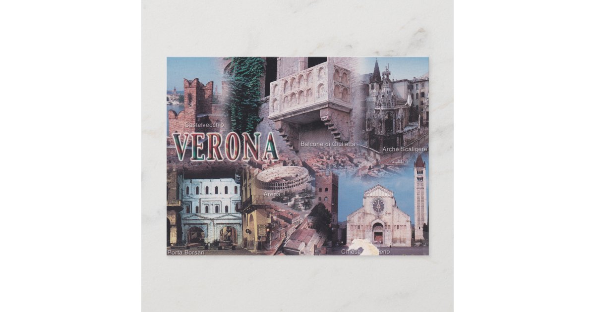 Verona - Postcard | Zazzle