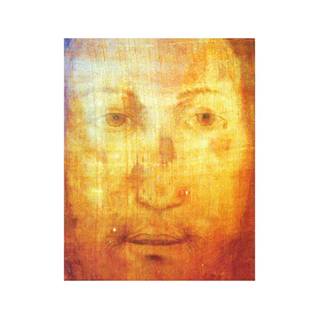 VERONICA'S VEIL THE SACRED FACE OF JESUS. CANVAS PRINT | Zazzle