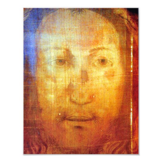 VERONICA'S VEIL THE SACRED FACE OF JESUS. PHOTO PRINT | Zazzle.com