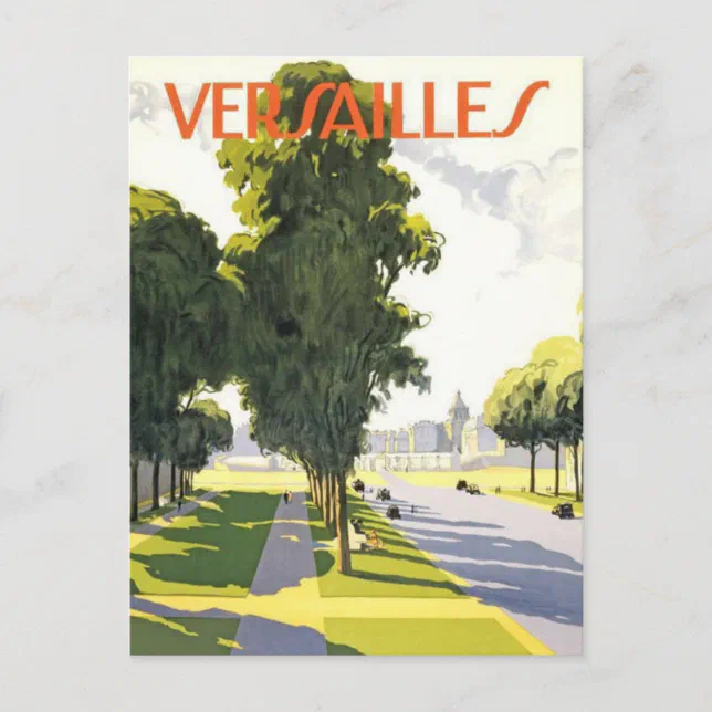 Versailles France Postcard | Zazzle