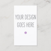 Vertical Business Card 2x3.5" DIY PRINTING | Zazzle