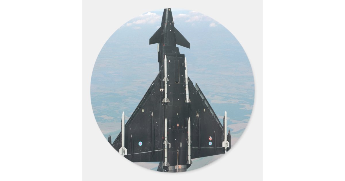 VERTICAL FLIGHT CLASSIC ROUND STICKER | Zazzle