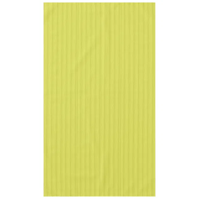 Vertical Stripes Chartreuse Yellow Green Tablecloth | Zazzle