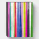 Vertical Stripes Wooden Box Sign | Zazzle