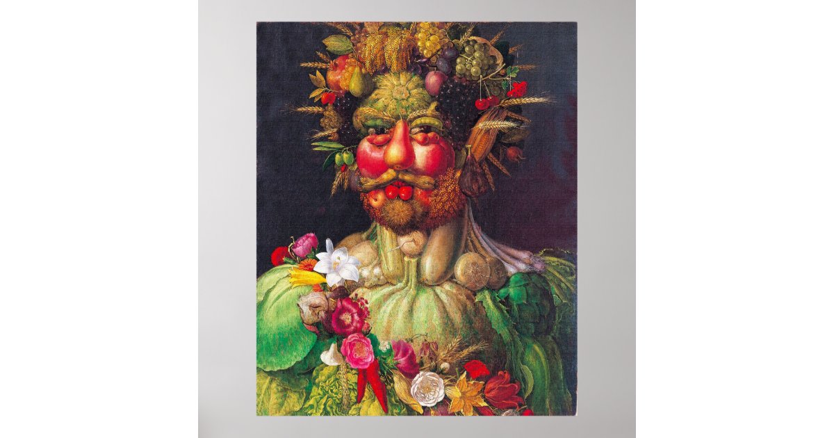 Vertumnus - Giuseppe Arcimboldo Poster | Zazzle