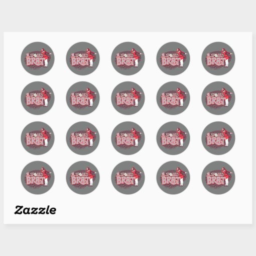 Veruca Salt - Spoiled Brat Classic Round Sticker | Zazzle