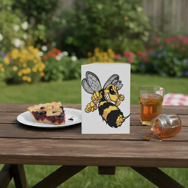 Very Angry Bee Invitations | Zazzle