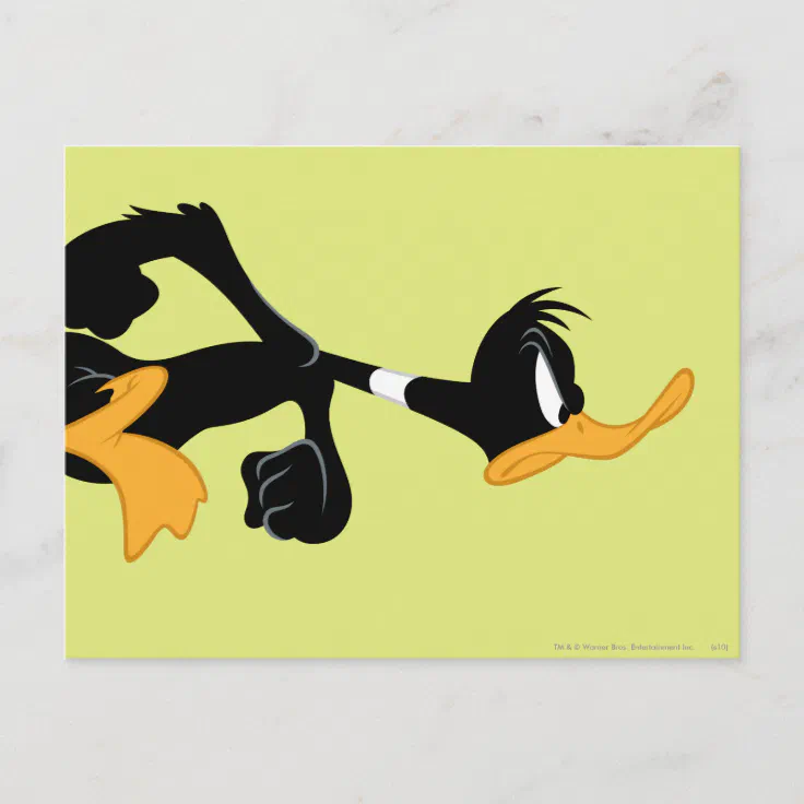 Very Angry DAFFY DUCK™ Postcard | Zazzle