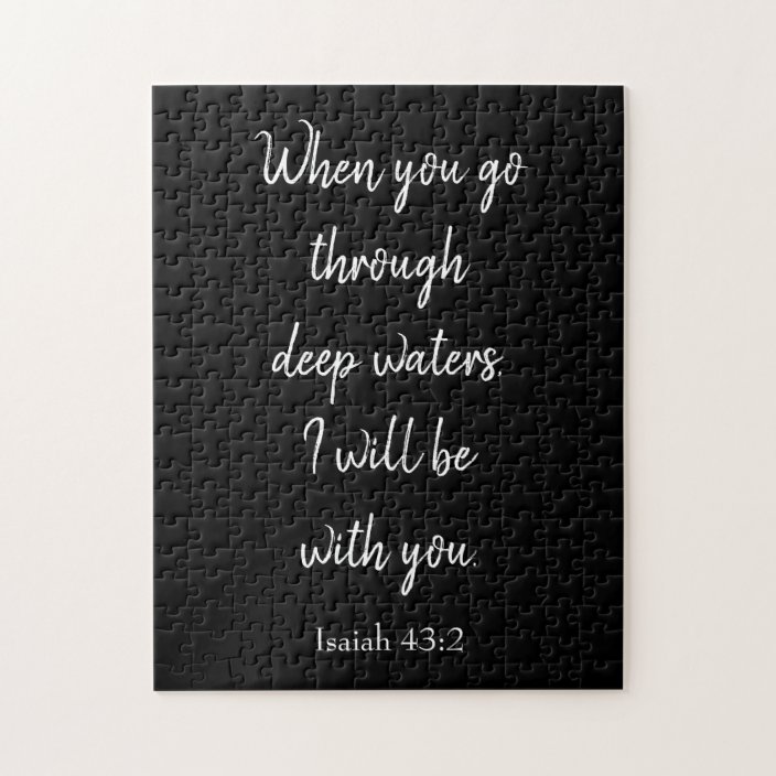 Very Challenging Bible Verse Jigsaw Puzzle | Zazzle.com