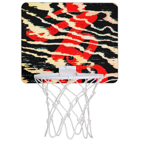 Very Cool Asian Calligraphy Mini Basketball Hoop | Zazzle.com