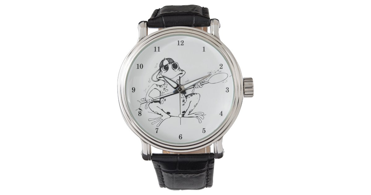Very Cool Frog Wrist Watch | Zazzle