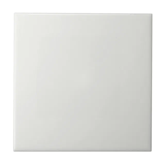Very Extra White Square Kitchen and Bathroom Ceramic Tile | Zazzle