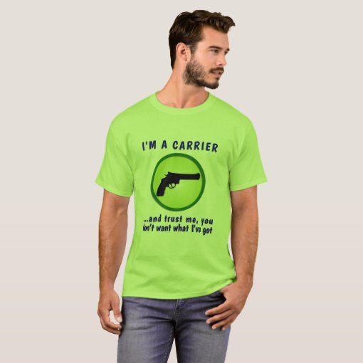 Very Funny Concealed Carrier T-Shirt | Zazzle