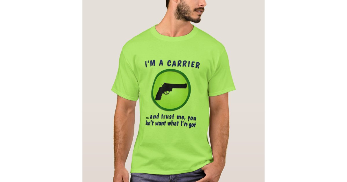 Very Funny Concealed Carrier T-Shirt | Zazzle